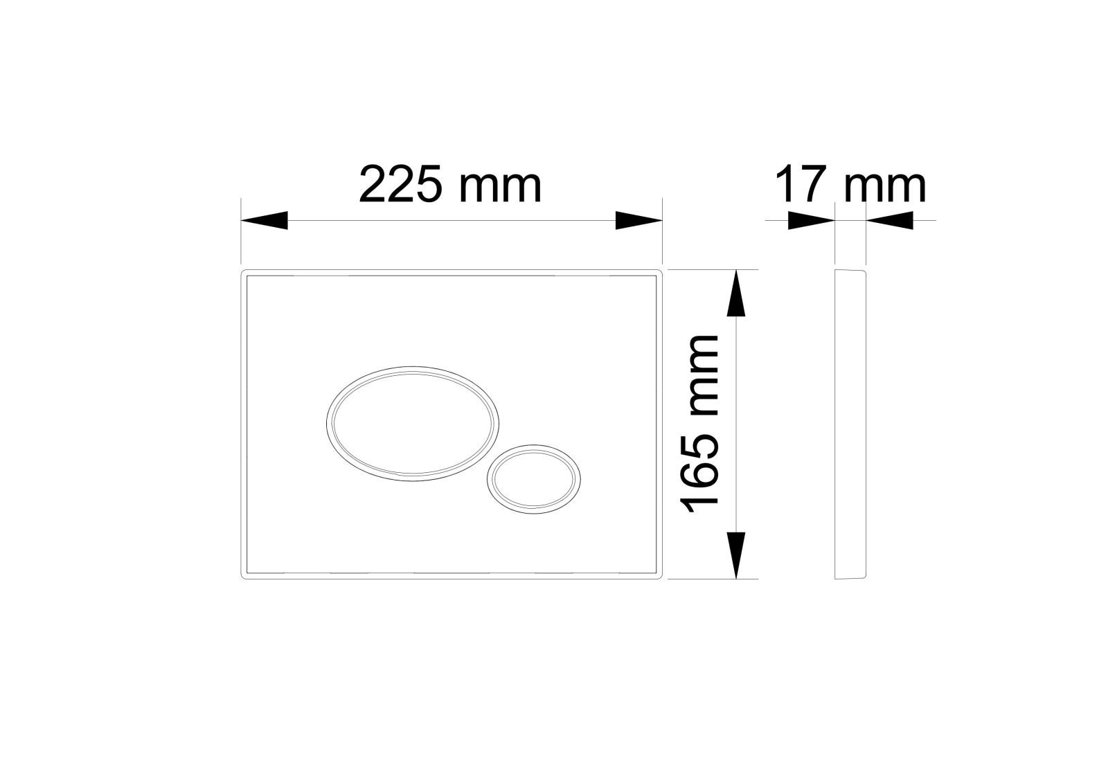 PERGE - Dual Flush